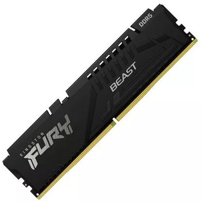 KINGSTON 16GB (1X16GB) DDR5 6400MT/S CL32 FURY BEAST BLACK XMP DIMM MEMORIJA | KF564C32BB-16