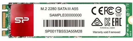 Silicon Power 128GB Ace A55 M.2 2280 SATA SSD SP128GBSS3A55M28