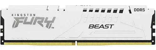 KINGSTON 16GB (1X16GB) DDR5 5200MT/S CL36 FURY BEAST WHITE EXPO MEMORIJA | KF552C36BWE-16