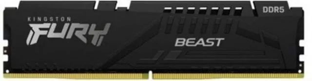 KINGSTON 16GB (1X16GB) DDR5 6000MHZ CL40 FURY BEAST BLACK