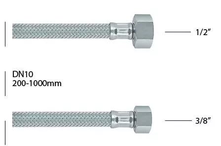BRINOX VEZA ZZ L500 1/2″ X 3/8″ 9