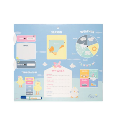 Zidni planer - My First Calendar, Eggie