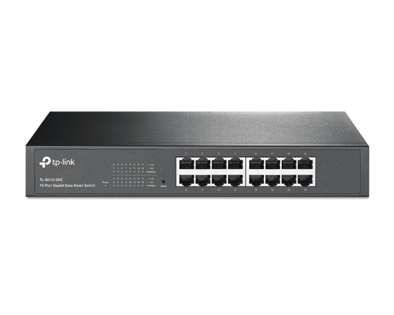 TP-LINK_ - TL-SG1016DE 16-Port Gigabit Switch