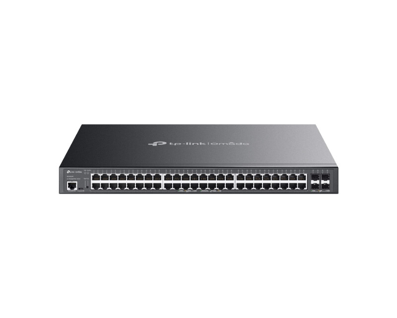 TP-LINK_ - SG3452XP Omada 48-Porta Gigabit i 4-Porta 10GE SFP+ L2+ upravljiv Switch sa 48- Porta PoE+