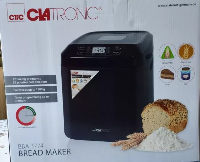 KUĆNA MINI PEKARA 550W CLATRONIC BBA3774