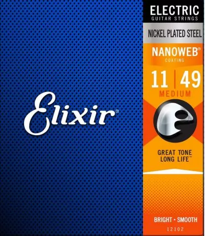 Elixir 12102 Nanoweb žice za električnu gitaru