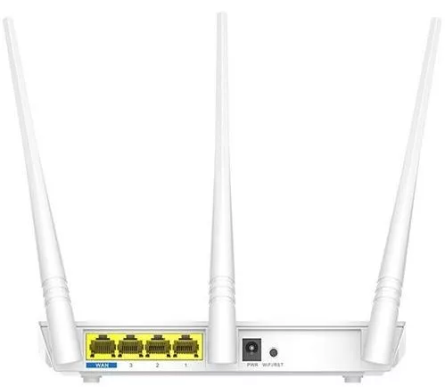 Tenda 300Mbps wireless router, 3x5dBi external undetachable antennas