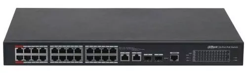 Dahua 24-port 100 Mbps + 2-port Gigabit Managed PoE Switch | PFS4226-24ET-360-V3