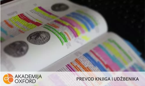 PREVOD KNJIGA-ČASOPISA-UDŽBENIKA ZA HRVATSKI JEZIK