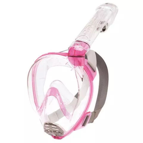 Cressi Baron full-face maska clear pink s,m M/L