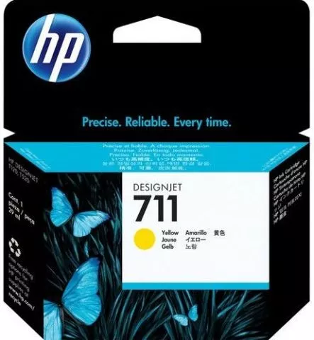 HP HP 711 29-ML YELLOW INK CARTRIDGE | CZ132A