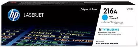 HP HP 216A CYAN ORIGINAL LASERJET TONER CARTRIDGE | W2411A