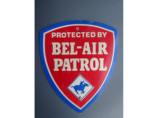 Stara oznaka `Bel Air Patrol` doneta iz Amerike