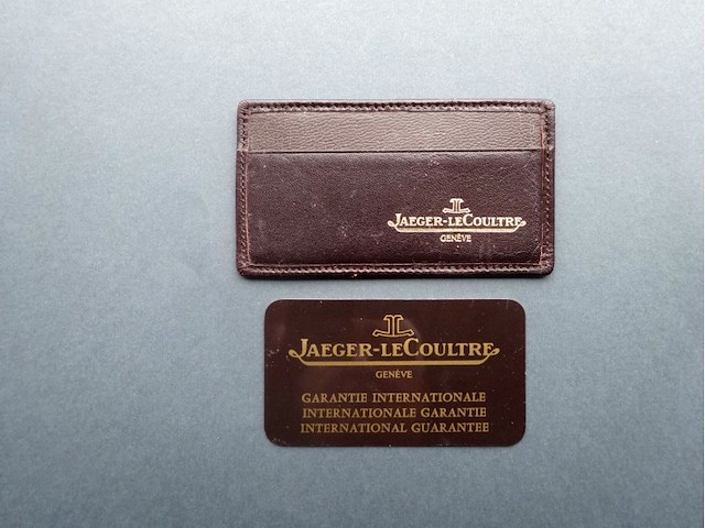 Stara međunarodna garancija Jaeger LeCoultre sata