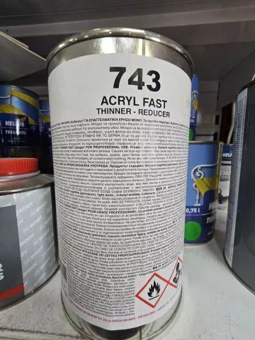RAZREĐIVAČ - BODY 743 ACRYL FAST THINNER