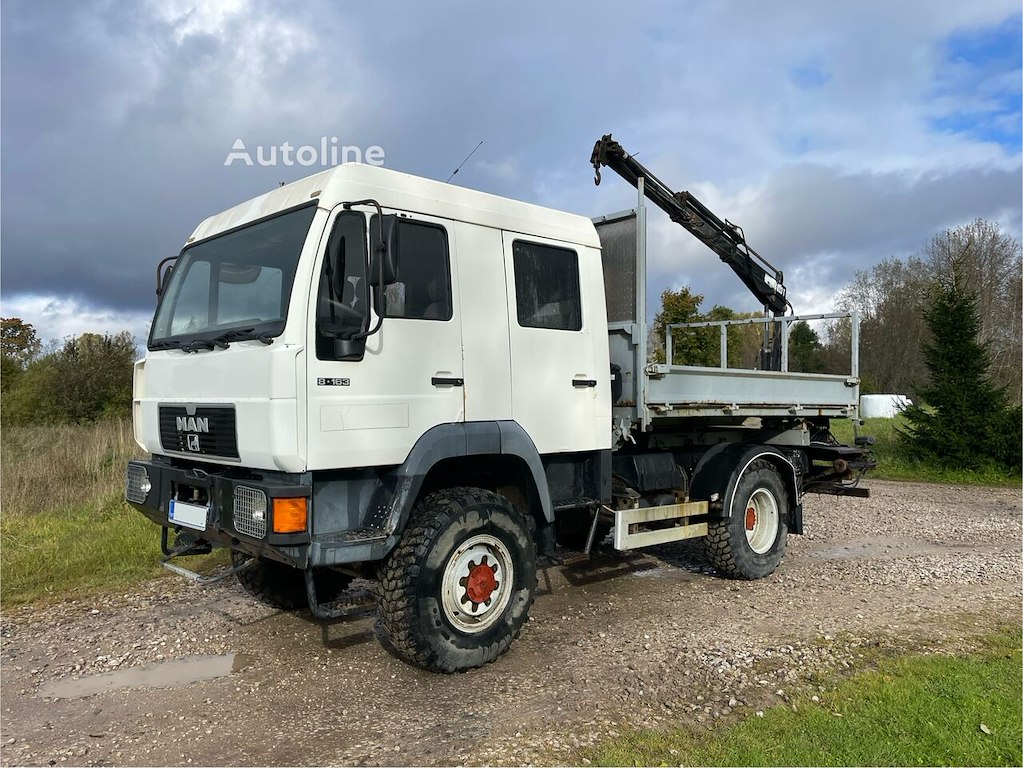 MAN 8.163 4x4 Hiab 033 kiper