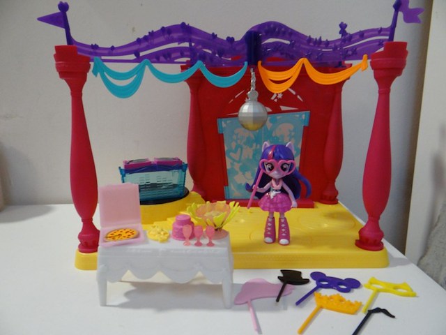 My little pony/Moj mali poni Twilight Sparkle Disco set