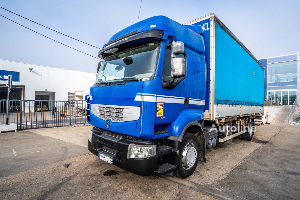 Renault PREMIUM 380 DXI+ DHOLLANDIA kamion sa klizna zavesa cerada