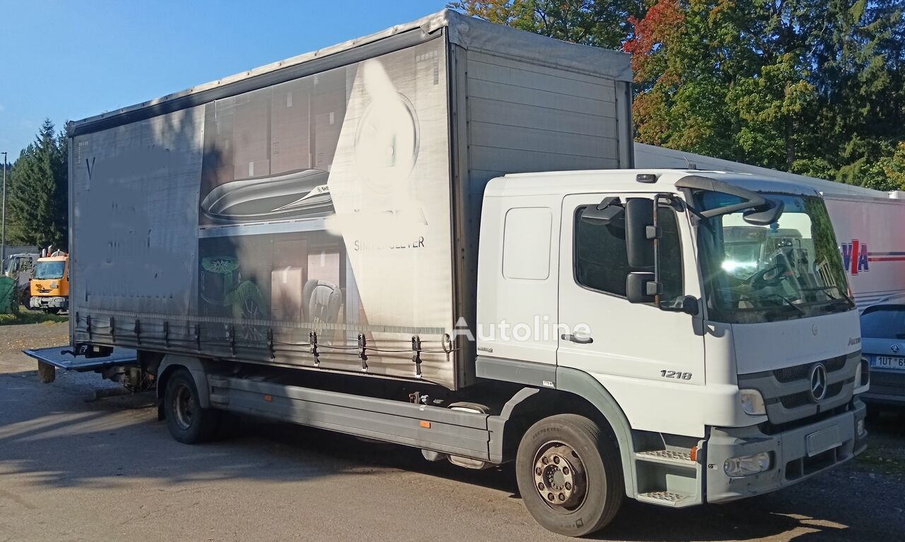 Mercedes-Benz Atego 1218 kamion sa klizna zavesa cerada