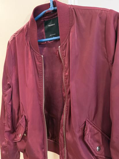 Pull&bear bordo bomber jakna