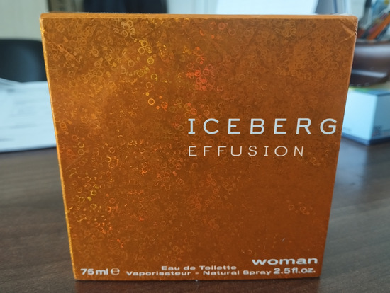 Iceberg effusion