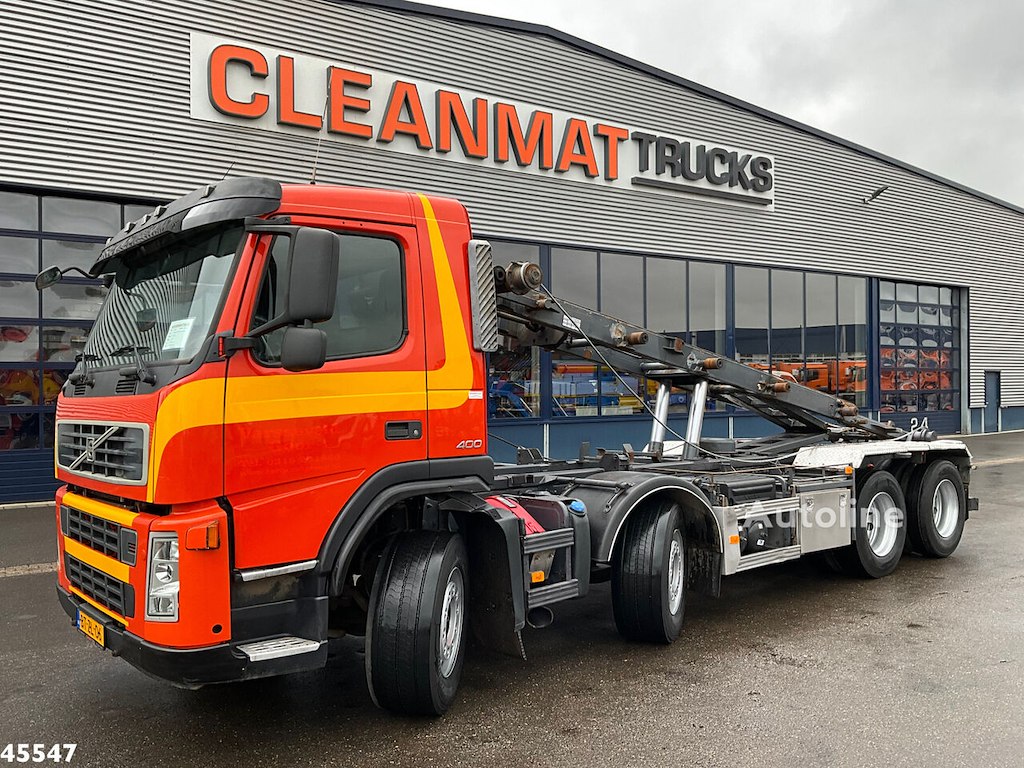 Volvo FM 400 Euro 5 8x2 30 Ton containersysteem kamion sa kukom za podizanje tereta