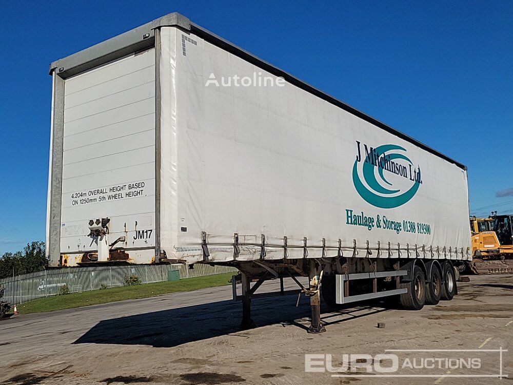 Prodaje se SDC Trailer Tri Axle Curtainsider Trailer, Tail Lift (Plating Certif poluprikolicu sa kliznom ceradom na aukciji