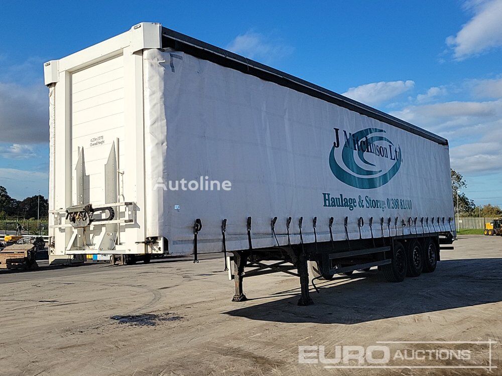 Prodaje se Schmitz Cargobull Tri Axle Curtainsider Trailer (Plating Certificate Available, Te poluprikolicu sa kliznom ceradom na aukciji