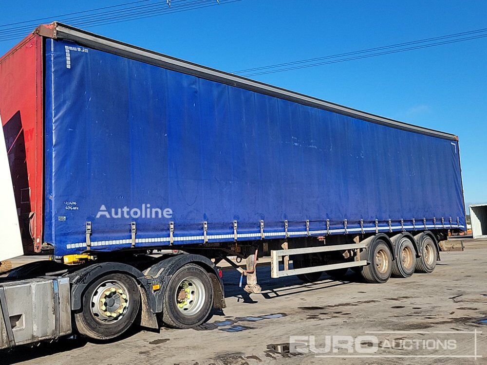 Prodaje se Montracon Tri Axle Curtainsider Trailer poluprikolicu sa kliznom ceradom na aukciji