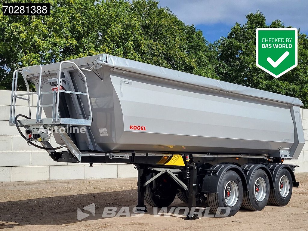 Nova Kögel SKM24 NEW 29m3 Liftachse poluprikolica kipera