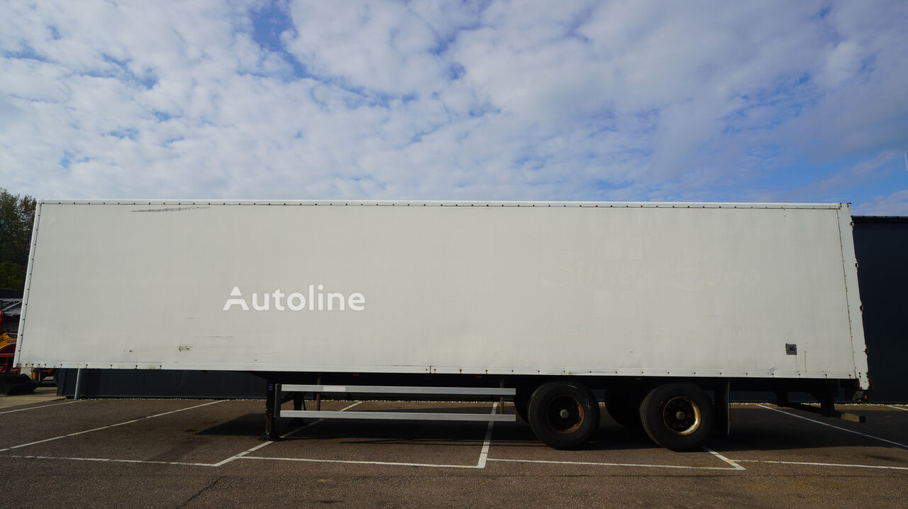 Groenewegen 2 AXLE CLOSED BOX furgon poluprikolica