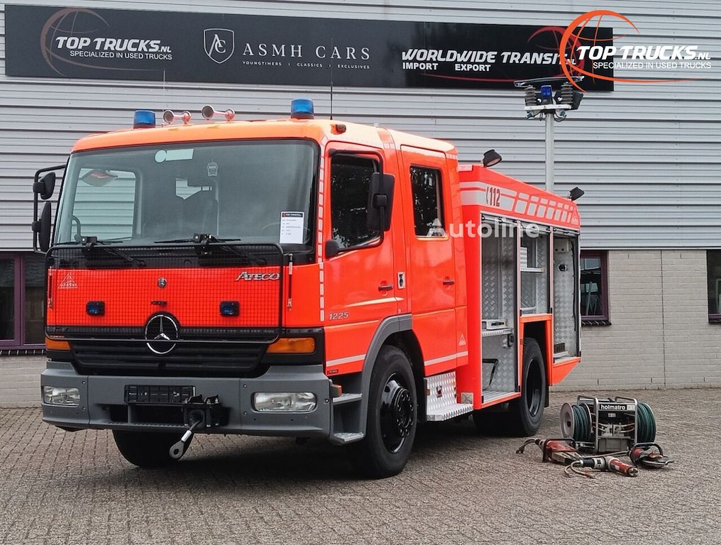 Mercedes-Benz Atego 1225 Calamiteiten, Brandweer, Crewcab, Dubbele cabine, Red vatrogasno vozilo