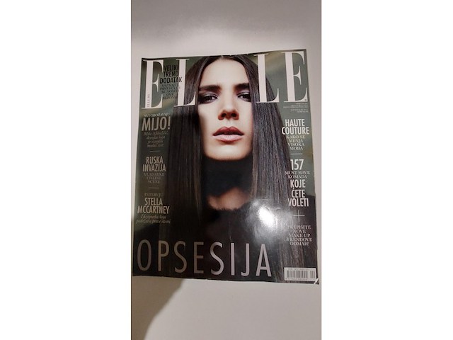 ELLE  septembar 2013 Mila Mihaljcic Mijo