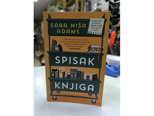 Spisak knjiga-Sara Nisa Adams