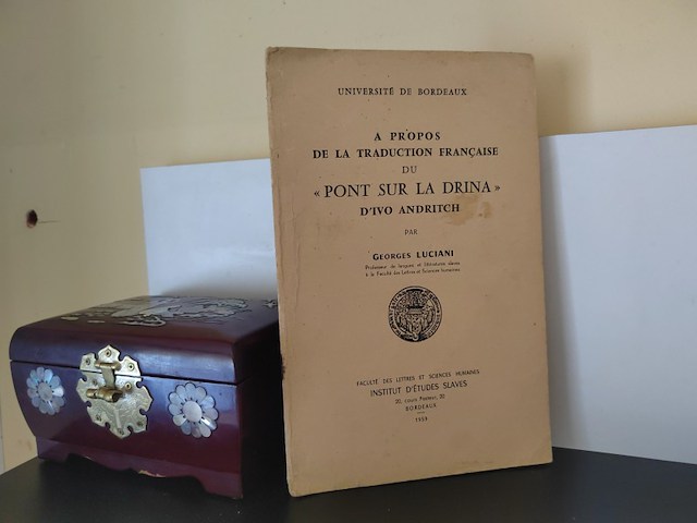 A propos de la traduction du `Pont sur la Drina` (1959)