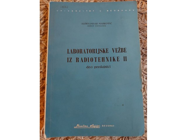 Laboratorijske vežbe iz radiotehnike 2 - deo predajnici