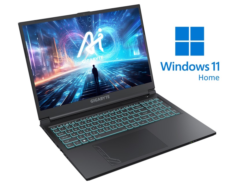 GIGABYTE G6 KF 16 inch FHD+ 165Hz i7-13620H 16GB 1TB SSD GeForce RTX 4060 8GB Backlit Win11Home gaming laptop
