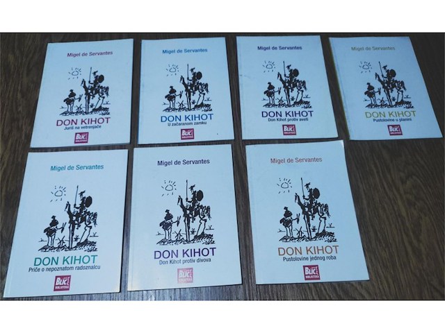 Don Kihot ➡️Komplet ➡️ 1-7 ➡️ Blic ➡️ kao novo