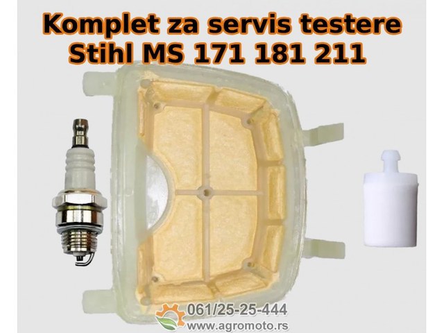 Komplet za servis testere Stihl MS 171 181 211
