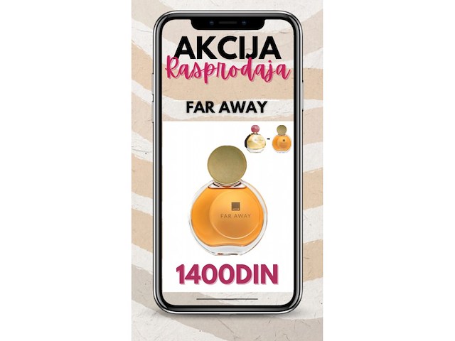 * AVON - Far Away EDP 50ML *