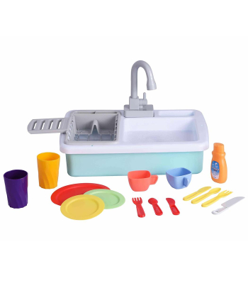 infunbebe igračka sudopera sa posuđem (kitchen collection)