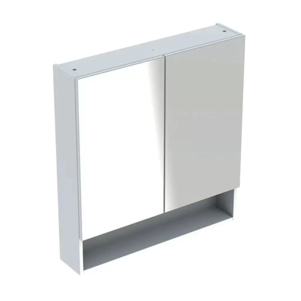 Geberit toaletni ormarić SELNOVA SQUARE ogledalo 59*85 beli,2 vrataID EK000758651