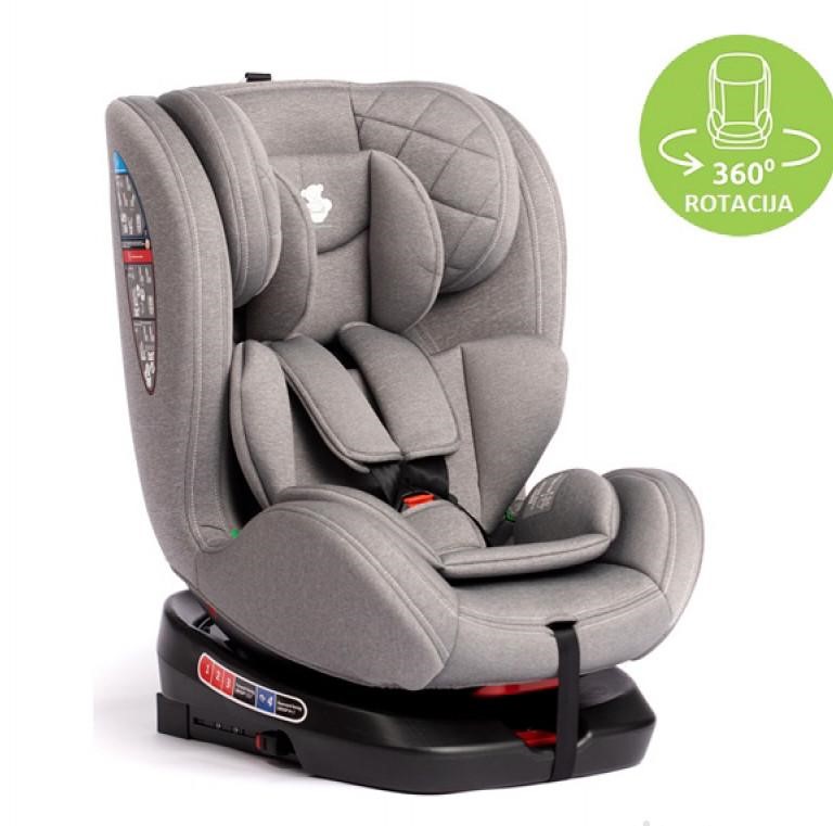 BBO Cosmos I-size Isofix auto sedište za decu 40-150cm – Grey