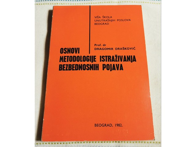 Osnovi metodologije istraživanja bezbednosnih pojava