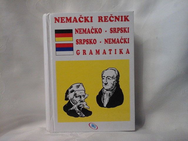 Nemačko srpski srpsko nemački rečnik novo