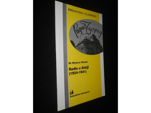 Mirjana Nikolić RADIO U SRBIJI