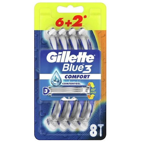 Gillette Blue 3 6kom+2 gratis