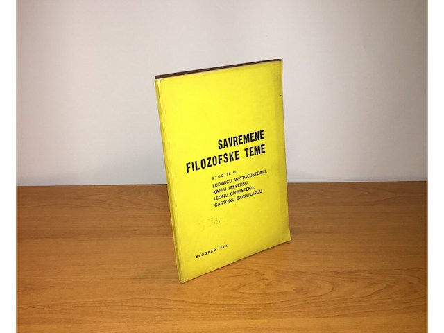 SAVREMENE FILOZOFSKE TEME