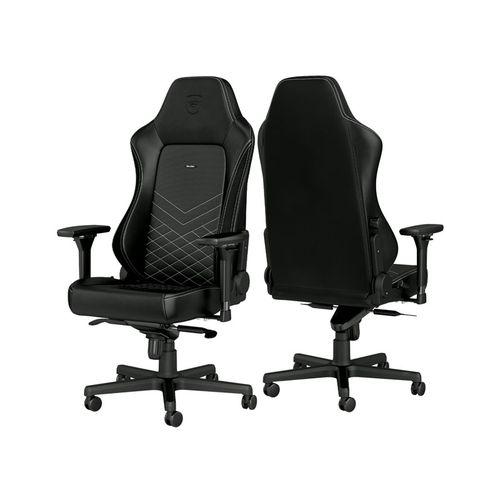 ThunderX3 NOBLECHAIRS HERO Gaming stolica crno-platinum bela