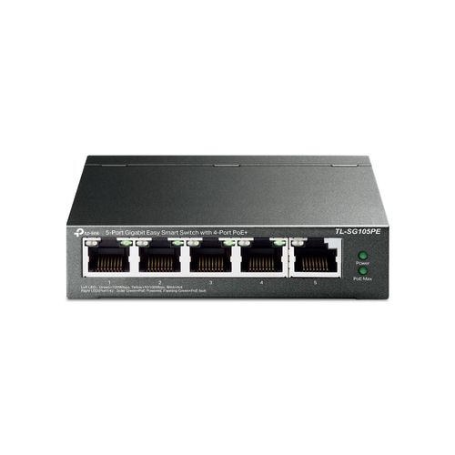 TP-LINK TL-SG105pe Poe+ EasySmart upravljiv 5-port. Gig.